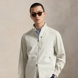 Ralph Lauren Packable Color-blocked Jacket - Stone Pebble Multi