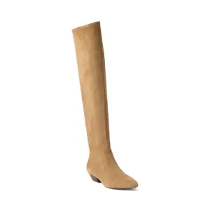 Ralph Lauren Weslee Sheep-suede Tall Boot - Camel