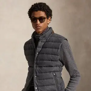 Ralph Lauren The Stanwood Wool-blend Down Vest