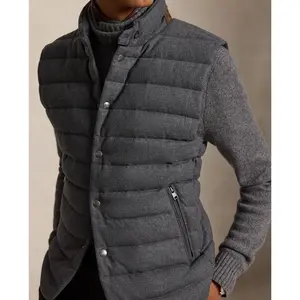 Ralph Lauren The Stanwood Wool-blend Down Vest