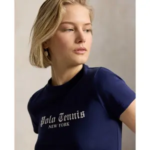 Ralph Lauren Us Open Cotton Crewneck Tee