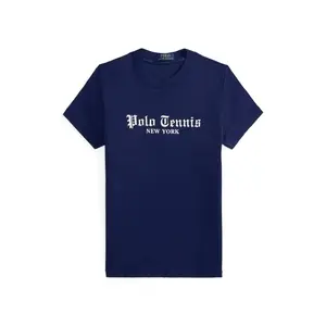 Ralph Lauren Us Open Cotton Crewneck Tee