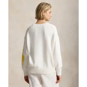 Ralph Lauren Us Open Graphic Logo Cotton Sweater