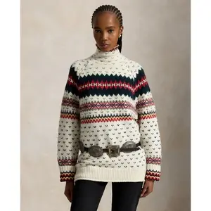 Ralph Lauren Fair Isle Wool-blend Turtleneck Sweater