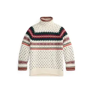 Ralph Lauren Fair Isle Wool-blend Turtleneck Sweater