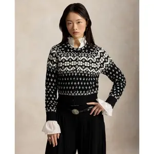 Ralph Lauren Fair Isle Wool-blend Cardigan