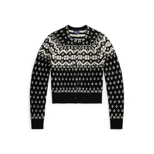 Ralph Lauren Fair Isle Wool-blend Cardigan