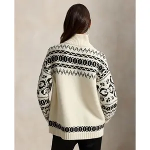 Ralph Lauren Ski Polo Bear Wool-cashmere Quarter-zip
