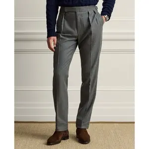 Ralph Lauren Gregory Hand-tailored Flannel Trouser