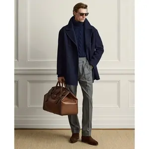 Ralph Lauren Gregory Hand-tailored Flannel Trouser