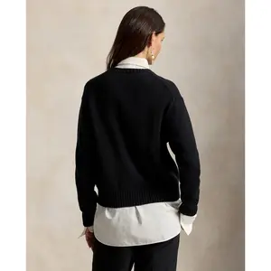 Ralph Lauren Holiday Polo Bear Cotton Crewneck