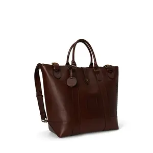 Ralph Lauren Heritage Leather Medium Tote