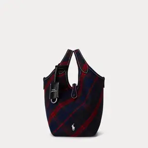 Ralph Lauren Polo Play Plaid Tote & Crossbody