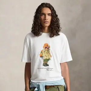Ralph Lauren Polo Bear Jersey T-shirt - White