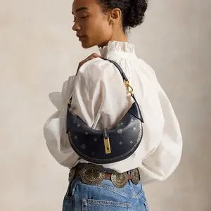 Ralph Lauren Polo Id Leather Mini Shoulder Bag