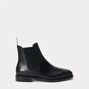 Ralph Lauren Inserra Calfskin Chelsea Boot - Black