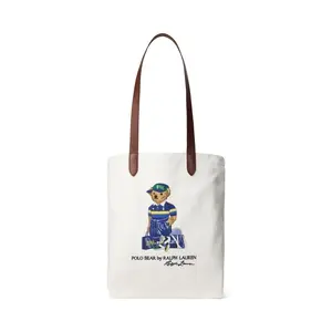 Ralph Lauren Us Open Polo Bear Shopper Tote