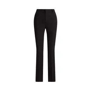 Ralph Lauren Stretch Wool Crepe Straight Pant