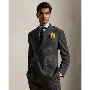 Ralph Lauren Polo Tailored Fit Chalk-stripe Wool Suit