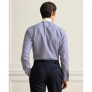 Ralph Lauren Striped Poplin French Cuff Shirt