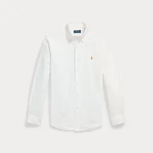 Ralph Lauren Classic Fit Oxford Shirt - White/orange