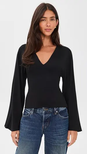 REFORMATION Hadley Knit Top