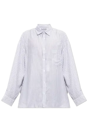 Acne Studios Oversize' Shirt With Pocket - White