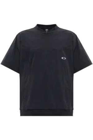Oakley T-shirt With Embroidered Logo - Black
