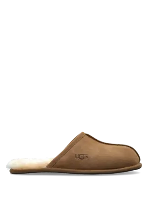 UGG Suede 'scuff' Slippers - Brown