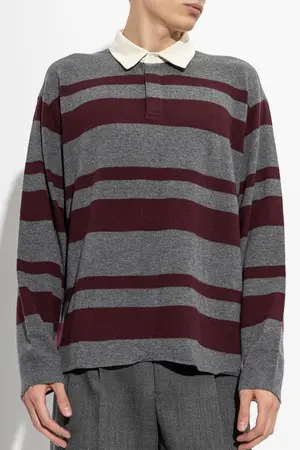 FRAME Wool Long Sleeve Polo