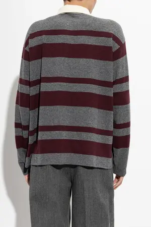 FRAME Wool Long Sleeve Polo