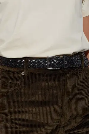 AMI Paris Leather Belt
