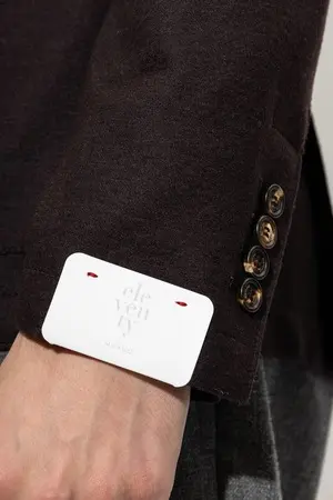 Eleventy Jacket With Detachable Hood