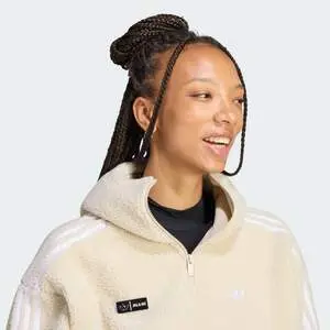 Adidas Originals Jennie Fleece Hoodie Jacket - Bliss