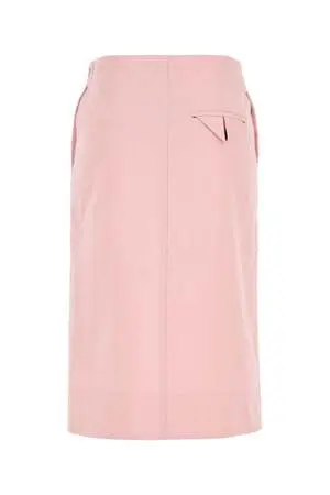 Bottega Veneta Twill Skirt - Pink