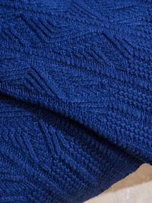 Inis Meáin Patented Aran Cashmere Blanket