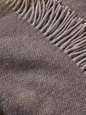 Ralph Lauren Jax Wool And Cashmere-blend Blanket