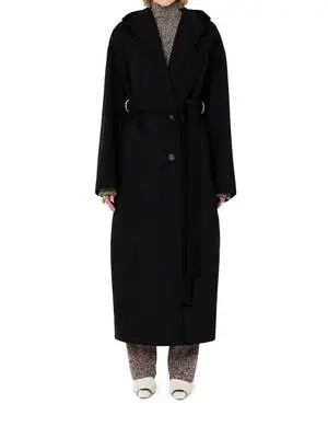 Sportmax Oversized Pure Wool Coat