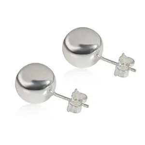 Tiffany & Co. Sterling Silver Hardwear Ball Earrings