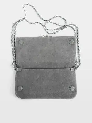 Zadig&Voltaire Rock Suede Clutch - Road
