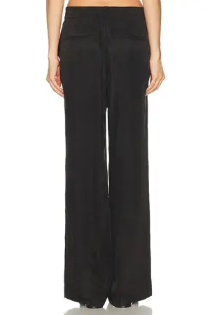 Helmut Lang Fluid Pant In Brown - Truffle