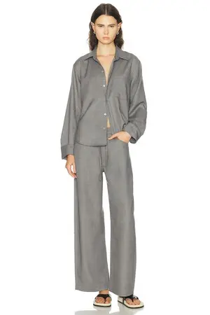 Citizens Of Humanity Kayla Shrunken Shirt - Gris