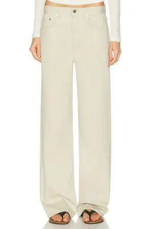 TWP Song Sung Blue Straight Leg In Beige