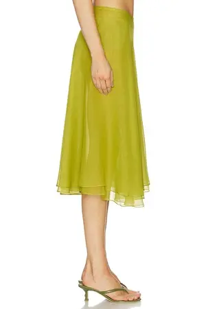TAE PARK Flowy Chiffon Skirt