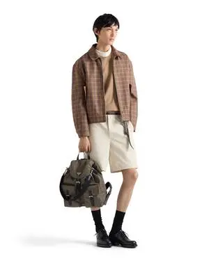 Prada Re-nylon Backpack - Grey