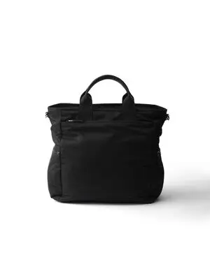 Prada Re-nylon And Saffiano Leather Tote Bag