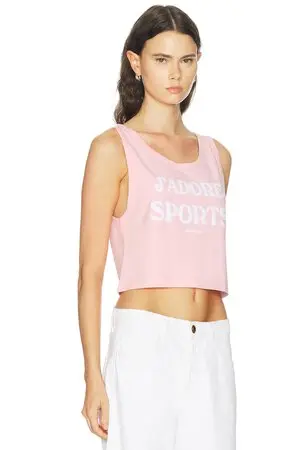 Sporty & Rich J'adore Baby Tank Top