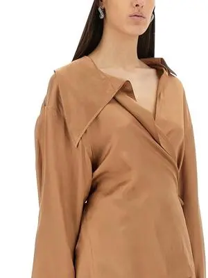 Dries Van Noten Asymmetrical Shirt - Cream