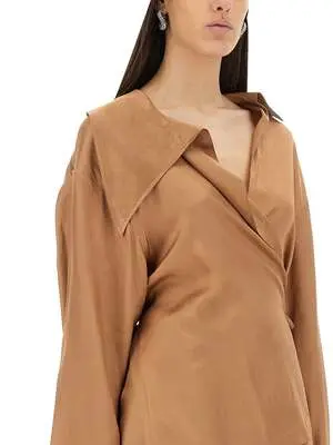 Dries Van Noten Asymmetrical Shirt - Cream