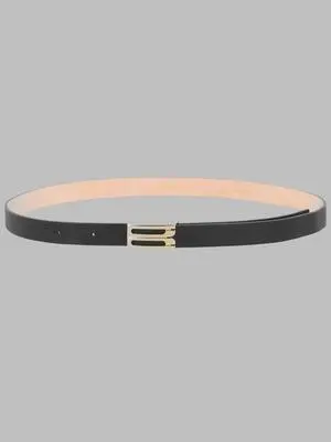 Victoria Beckham Jumbo Frame Belt - Black